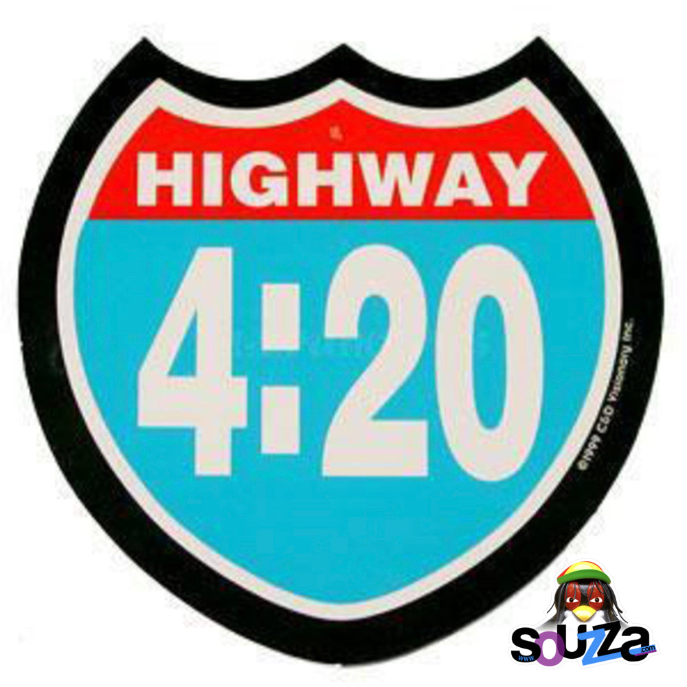 Highway 420 Sticker — Souzza