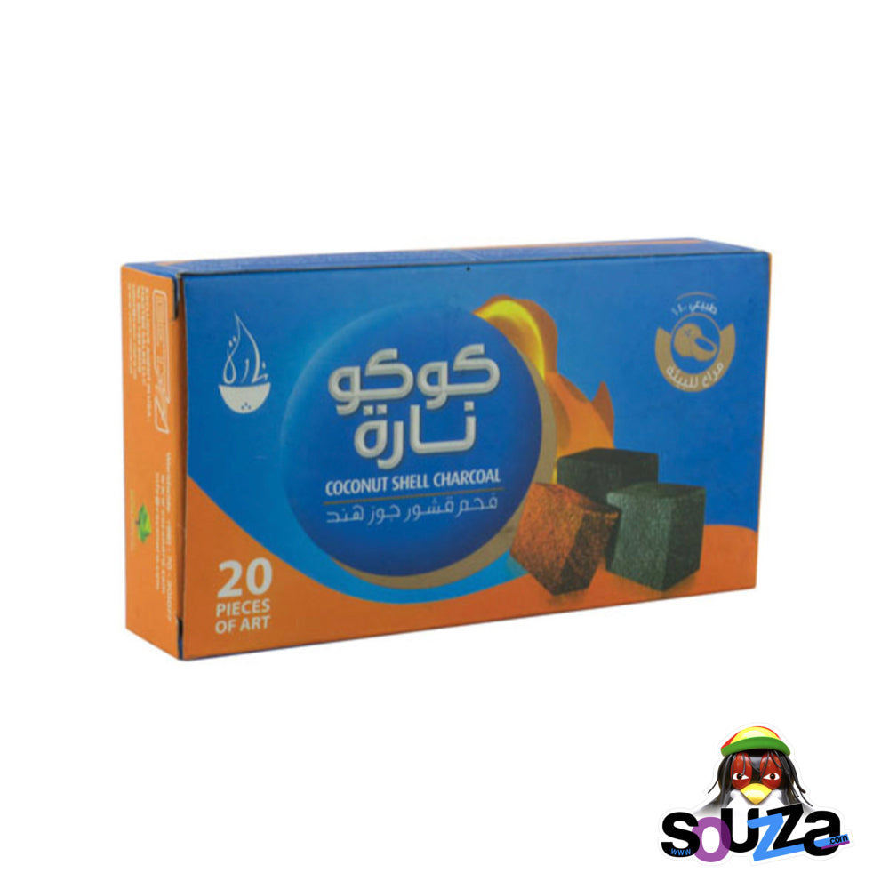 Coco Nara Hookah Charcoal - Multiple Sizes — Souzza